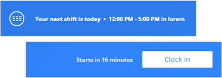 Employee time clock | Sling