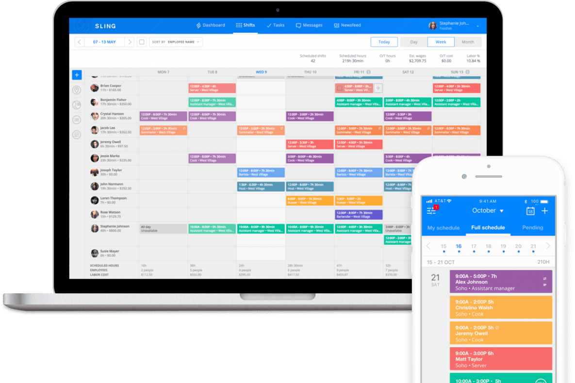 20 Best Employee Time and Attendance Tracking Apps - Sling