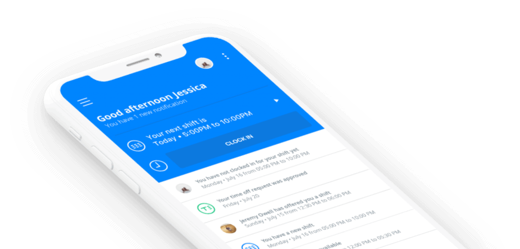 Mobile Time Clock: Employee Clock In And Clock Out App | Sling