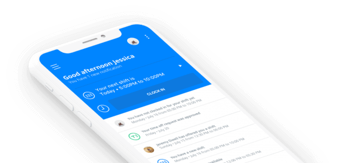 Mobile Time Clock: Employee Clock In And Clock Out App | Sling