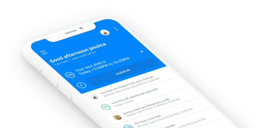 Mobile Time Clock: Employee Clock In And Clock Out App | Sling