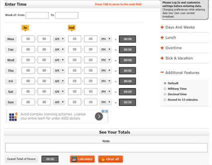 20 Best Time Card Calculators For Managers | Sling