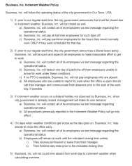 Creating An Inclement Weather Policy: A Step-By-Step Guide - Sling