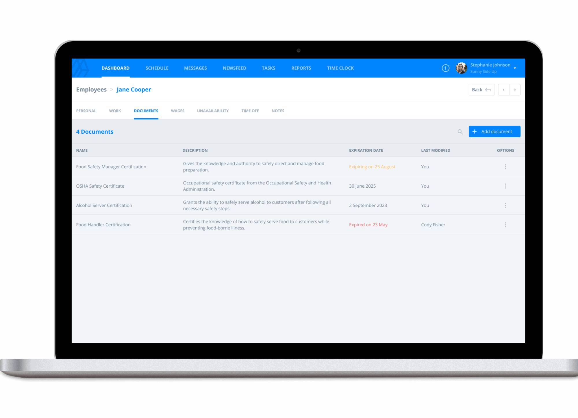 Employee Documents And Personnel File Storage | Sling