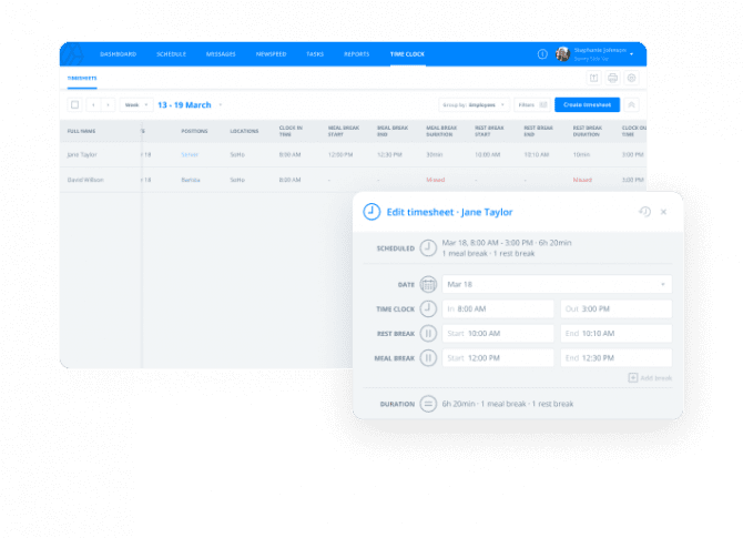 Employee Breaks and Scheduling Software | Sling