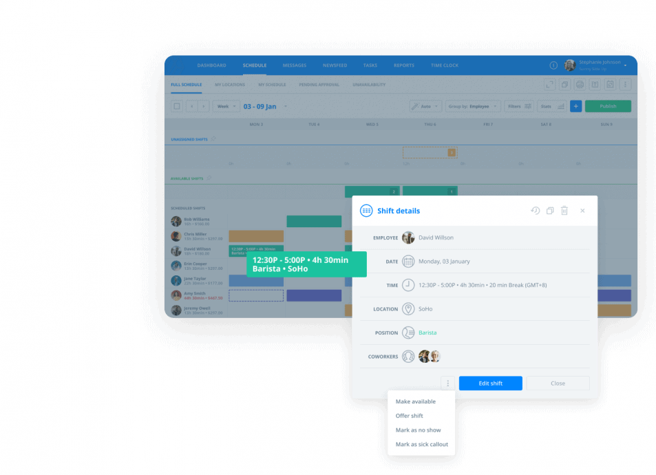 Shift & Employee Scheduling Software Made Easy | Sling